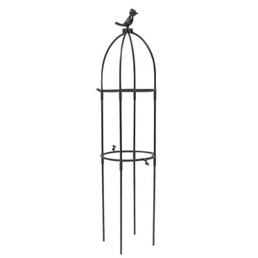 BENTISM Tomato Cages Plant Support Cage 10Pack Square Steel 3.8FT Green ...