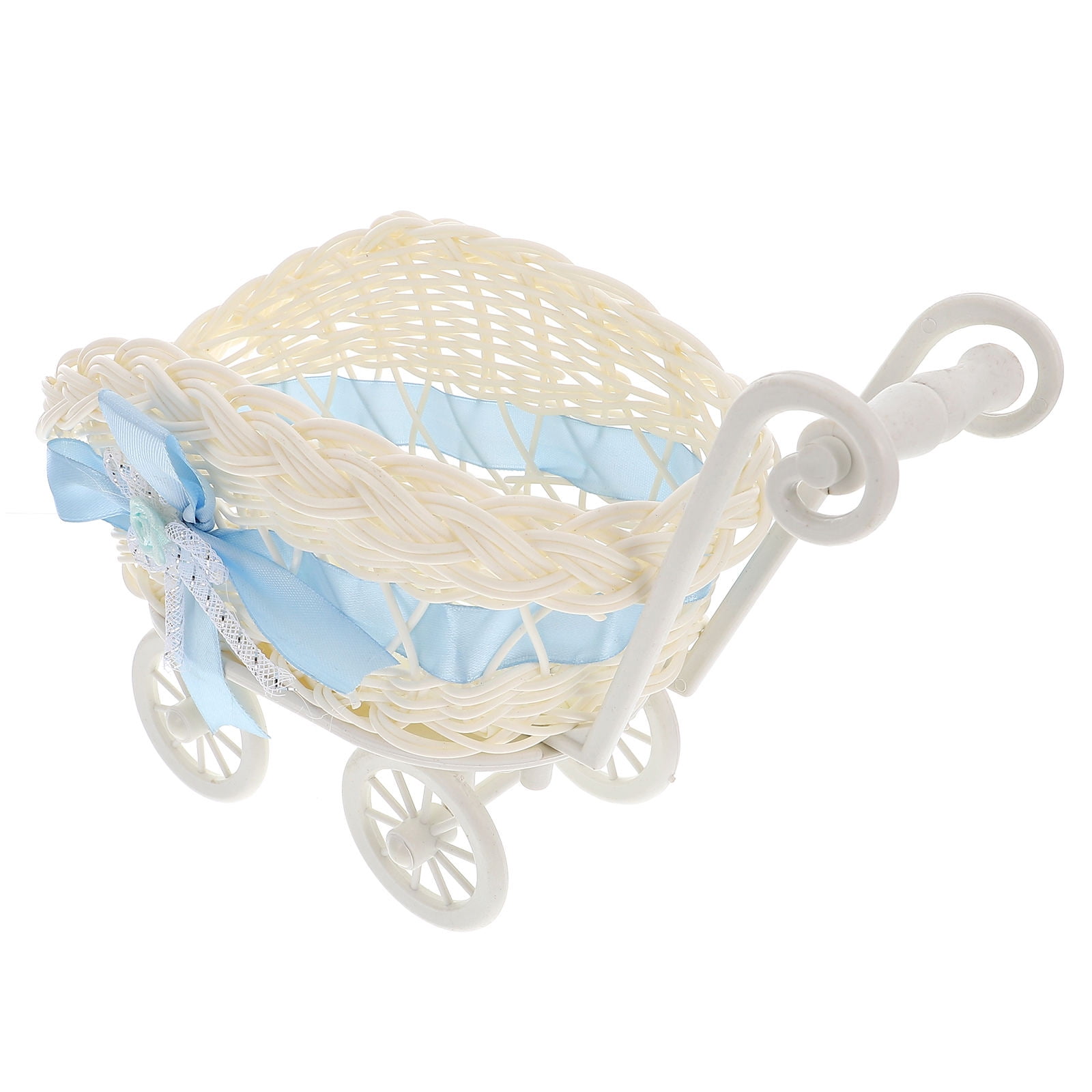 Hemoton Trolley Style Woven Candy Basket for Gifts and Party ...