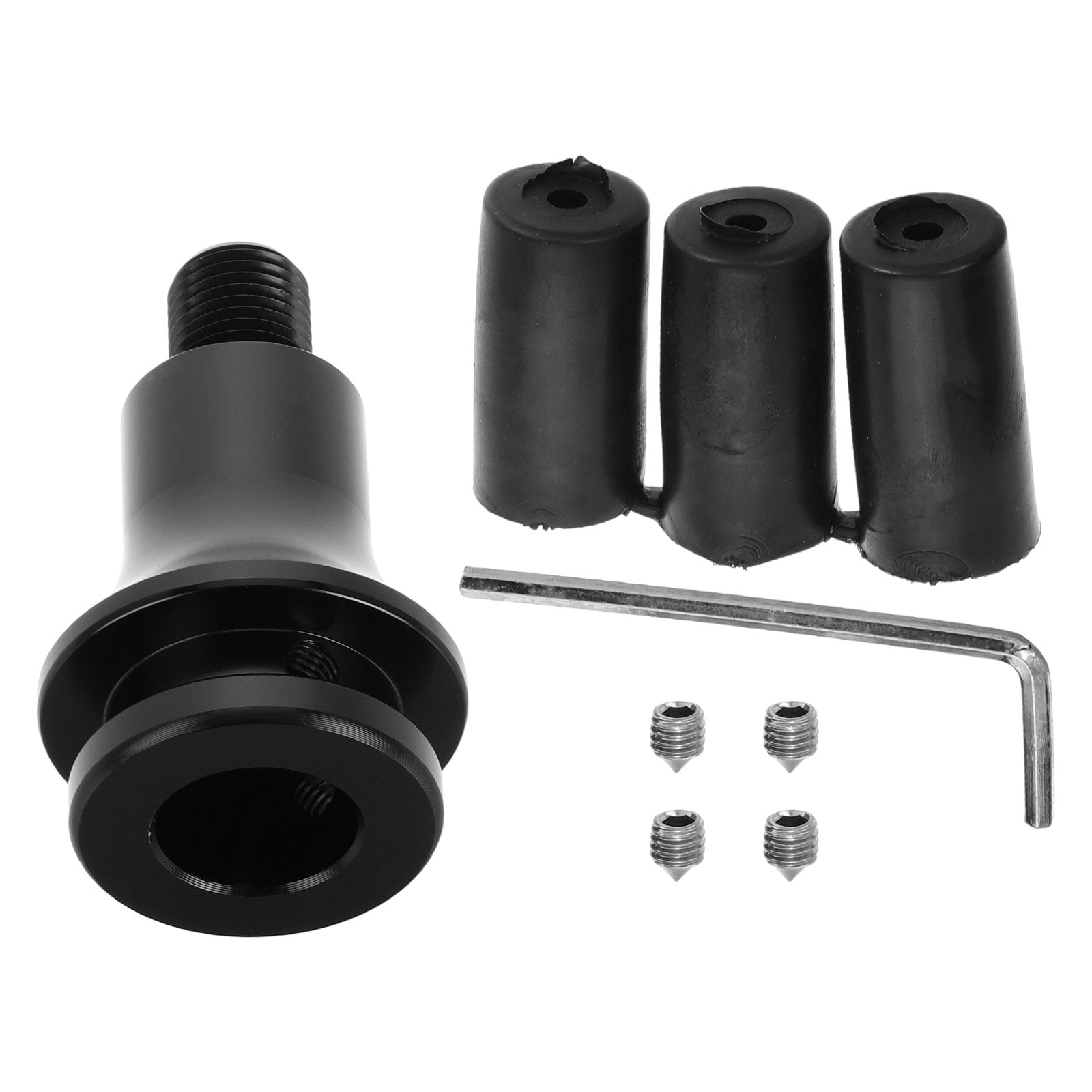 Hemoton Truck Universal Shift Knob Adapter with Shift Boot Retainer ...