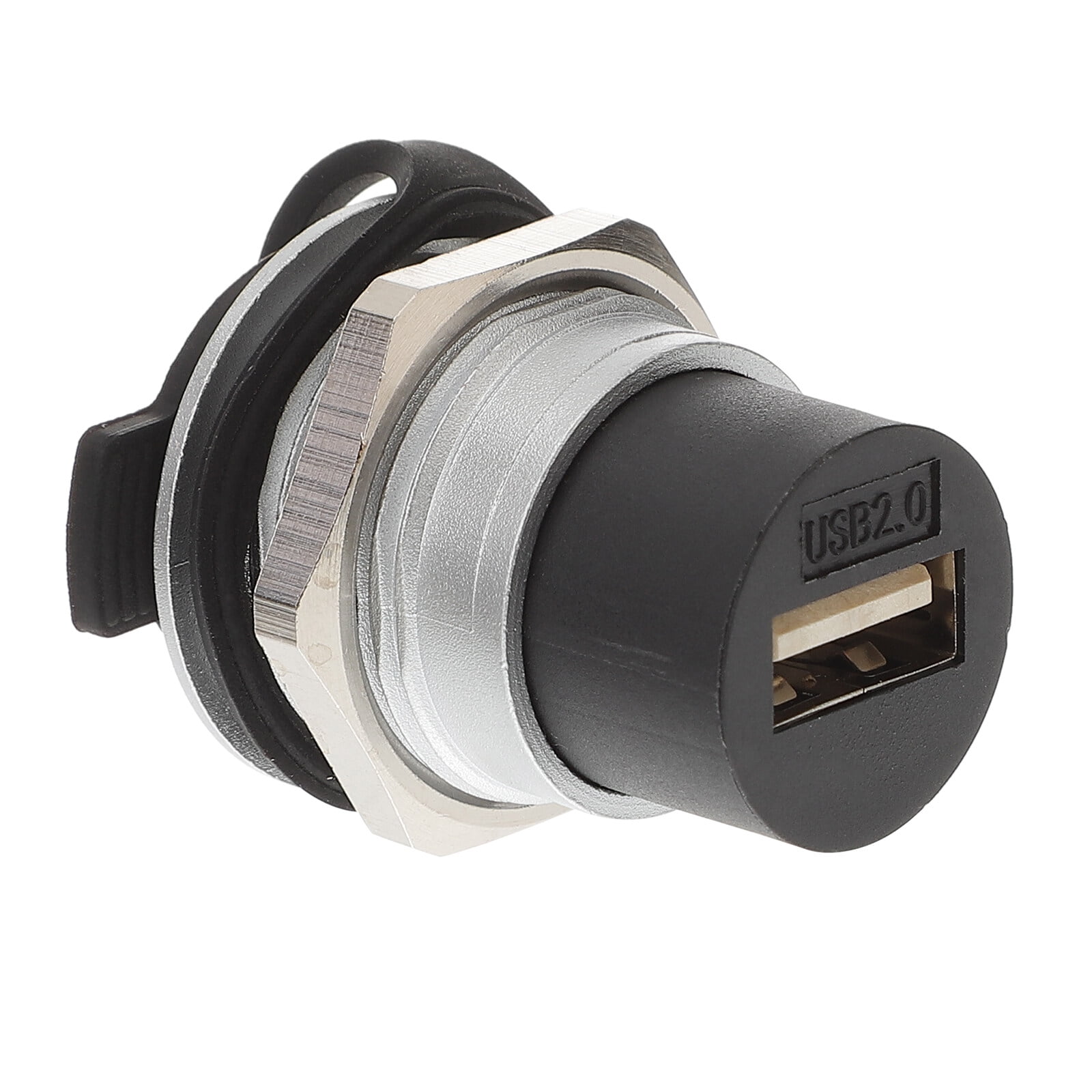 Hemoton USB Bulkhead Connector Industrial USB 2.0 Pass Through ...