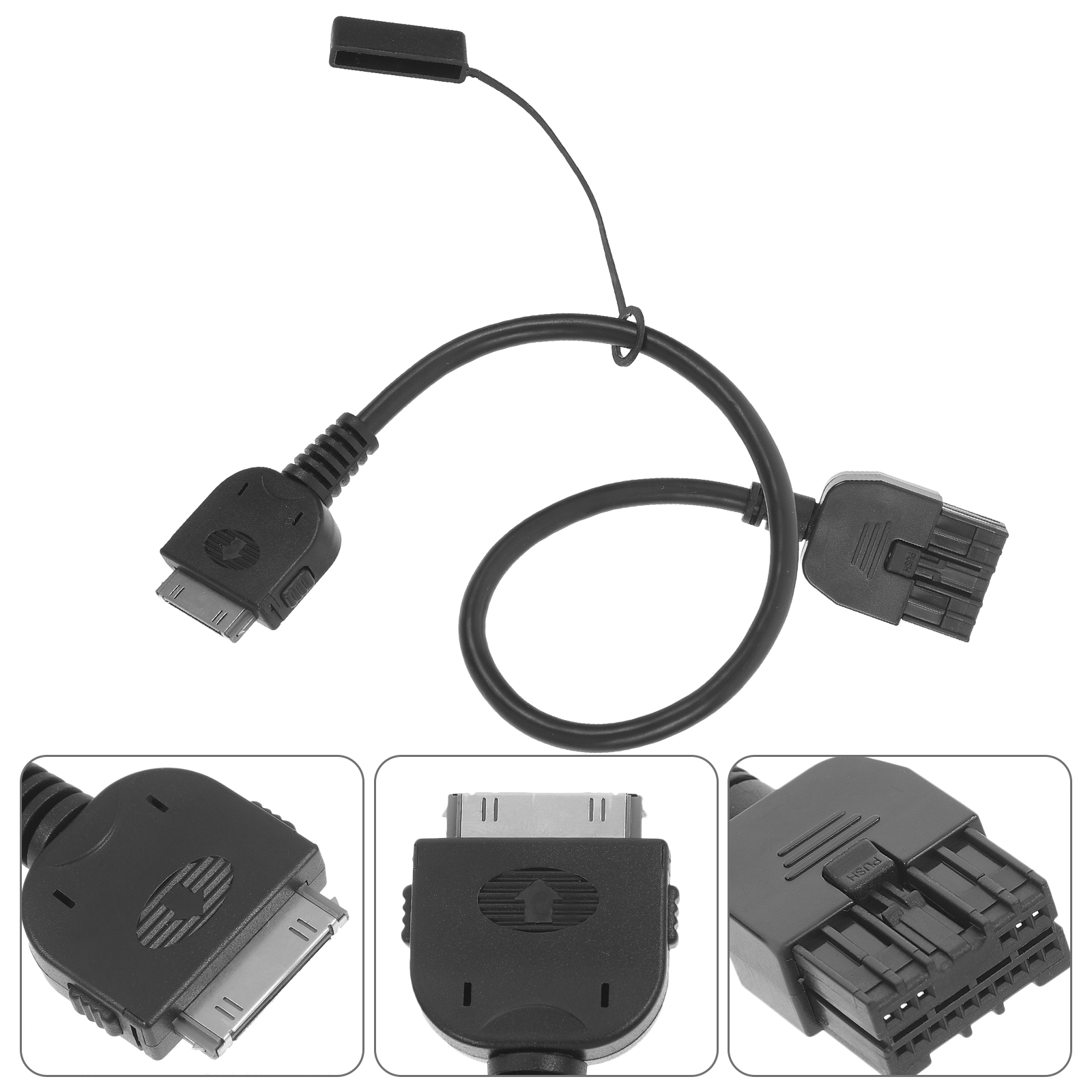 Hemoton USB To 3.5mm Audio Cable Vehicle Amplifier Audio Cable ...