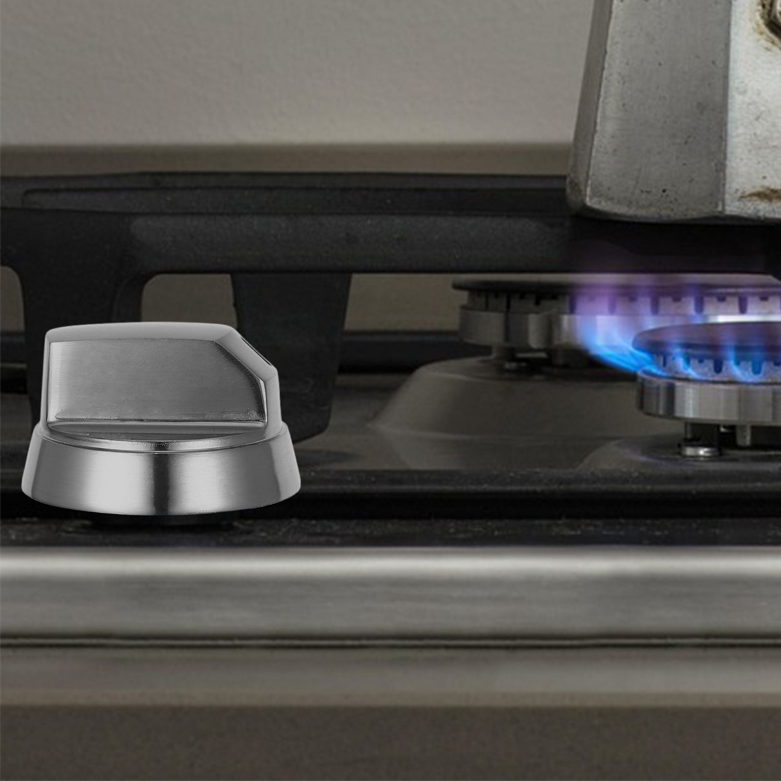 Hemoton Universal Gas Stove Knob Zinc Alloy Metal Replacement Knob ...