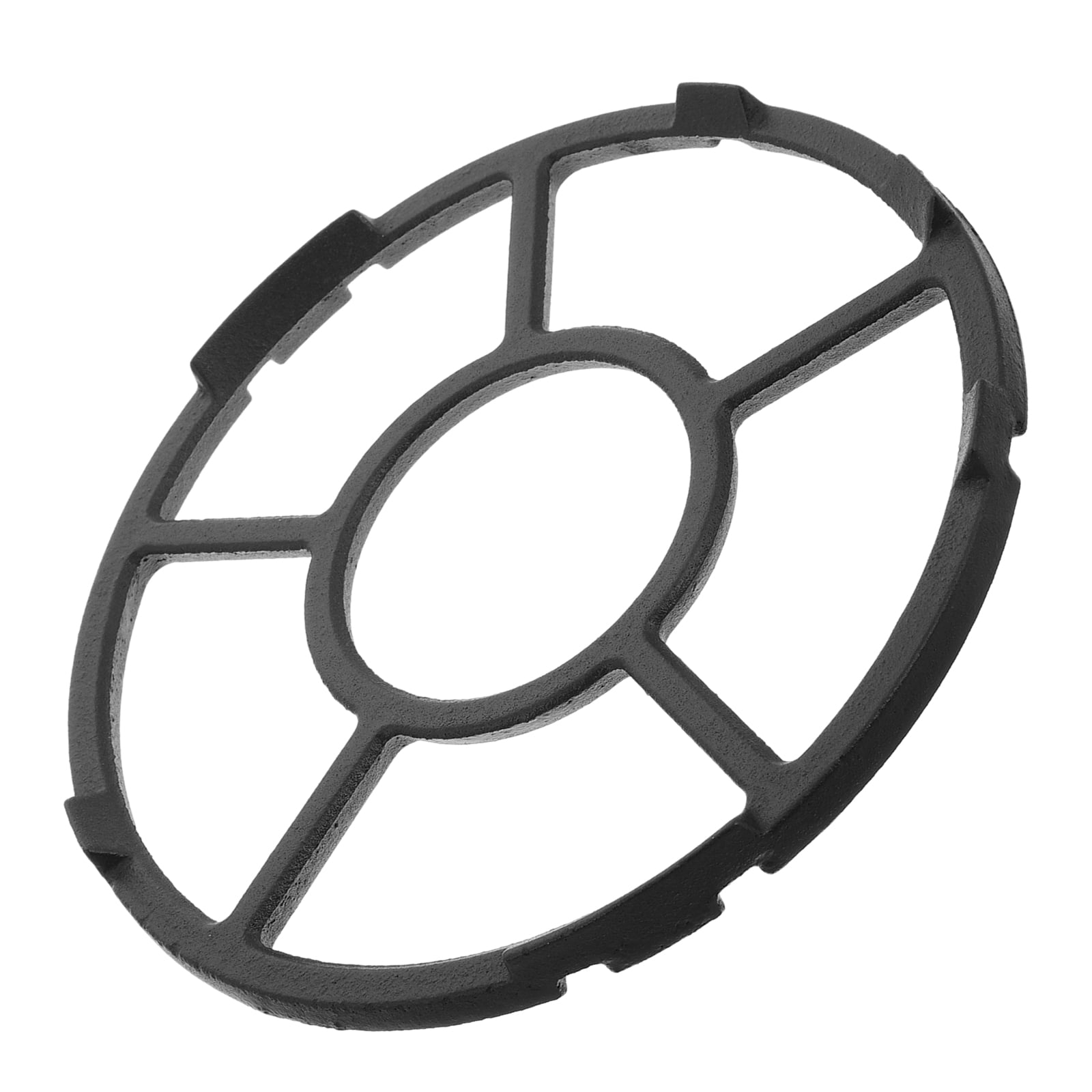 Hemoton Universal Gas Stove Rack Non-Slip Iron Wok Ring Small Saucepan ...