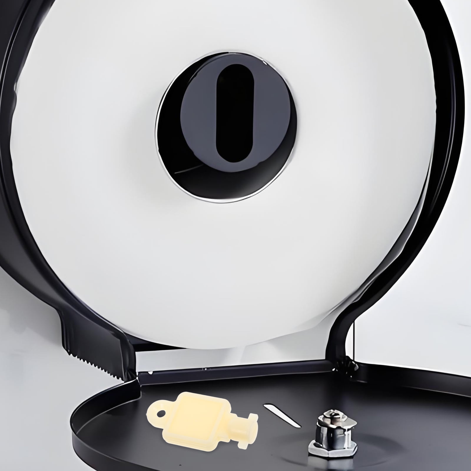 RENACLIPY Paper Dispenser Key Plastic 1Pack For Commercial Toilet Paper ...