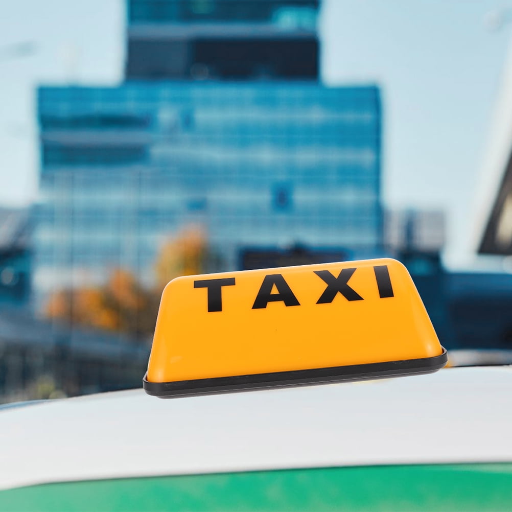 Hemoton Universal Taxi Roof Sign Light 12V LED Car Top Indicator Lamp ...