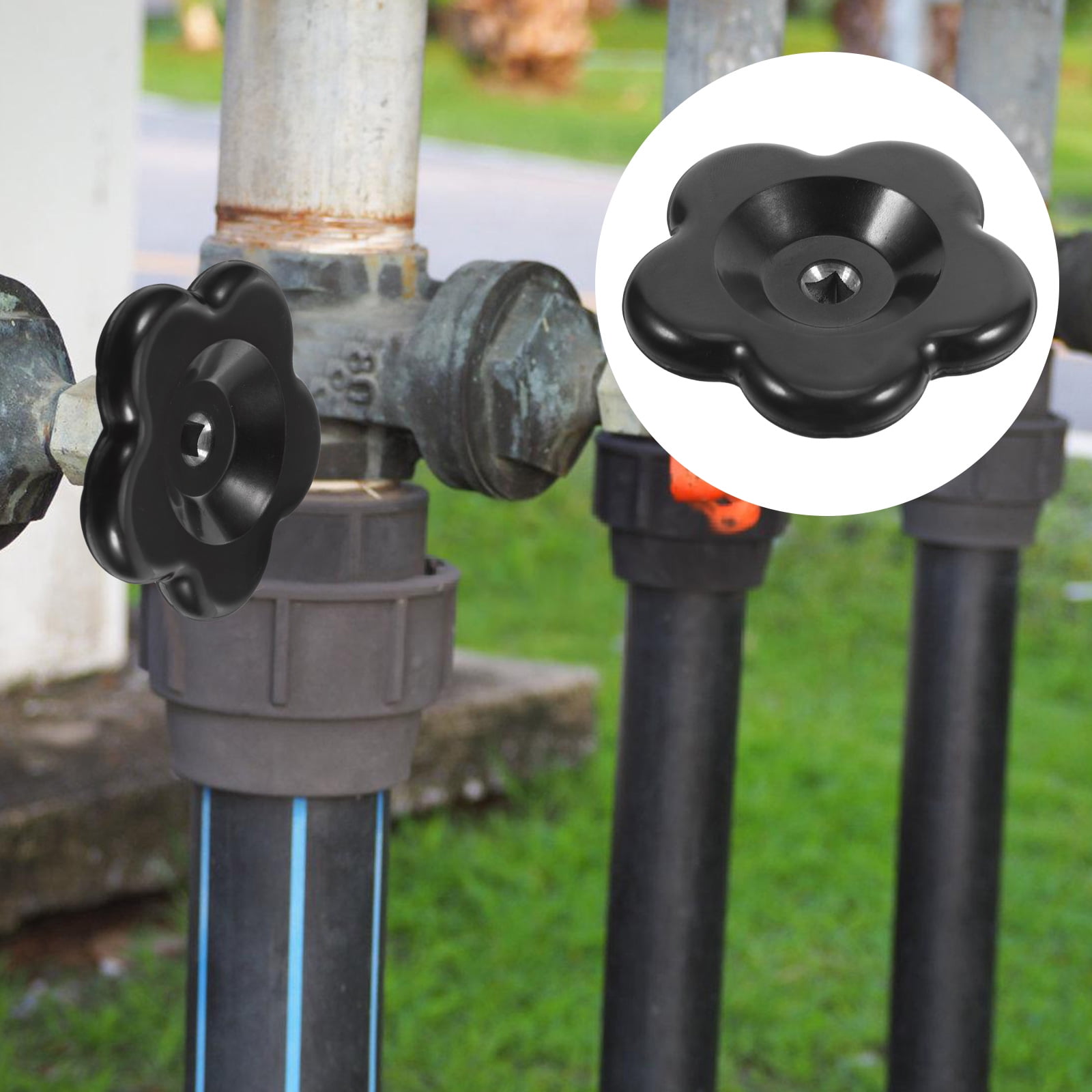 Hemoton Valve Handwheel Knob Replacement Bakelite Tap Handle Outdoor ...