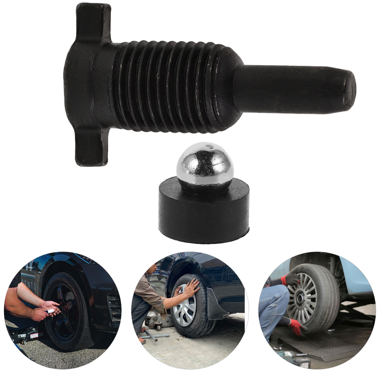 Hemoton Vertical Jack Oil Return Valve with Air Screw, Steel Small ...