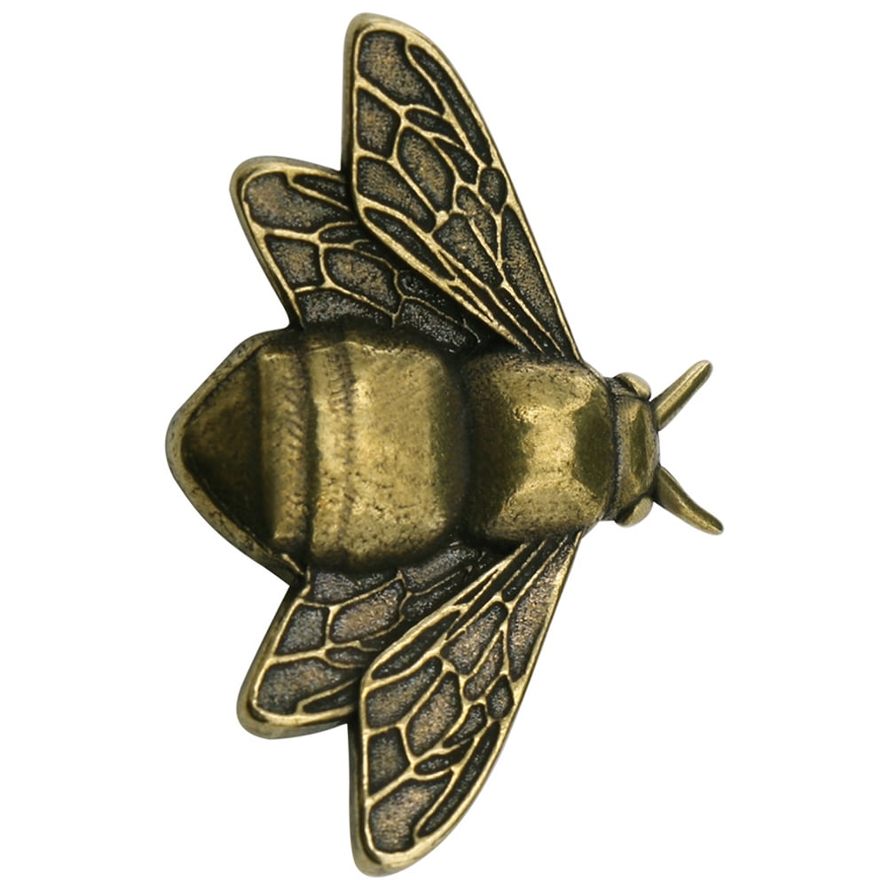 Hemoton Vintage Brass Bee Statue Brass Bee Figurine Lifelike Antique ...
