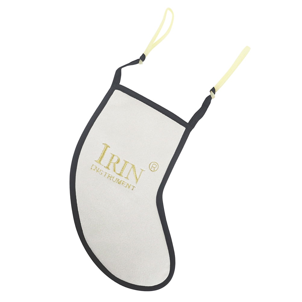 Hemoton Violin Shoulder and Cheek Pad Suede Chin Pad Pressure Reducing ...