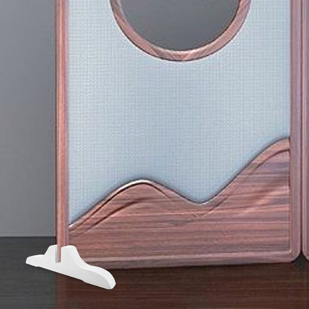 Hemoton WORGEOUS 3pcs Wood Room Partition Support Stand Wood Divider ...