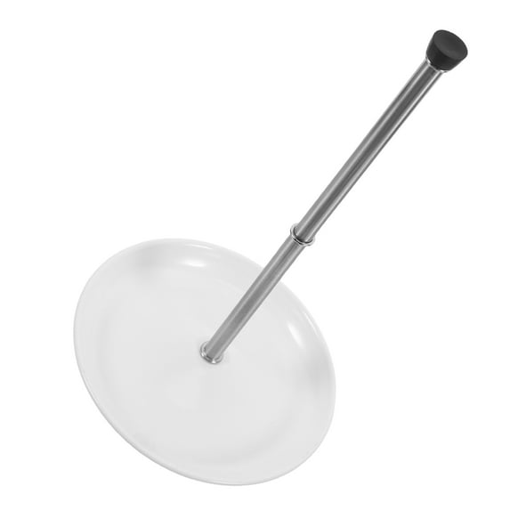 RENACLIPY Wine Decanter Holder Stand with Wooden Base and Ceramic ...