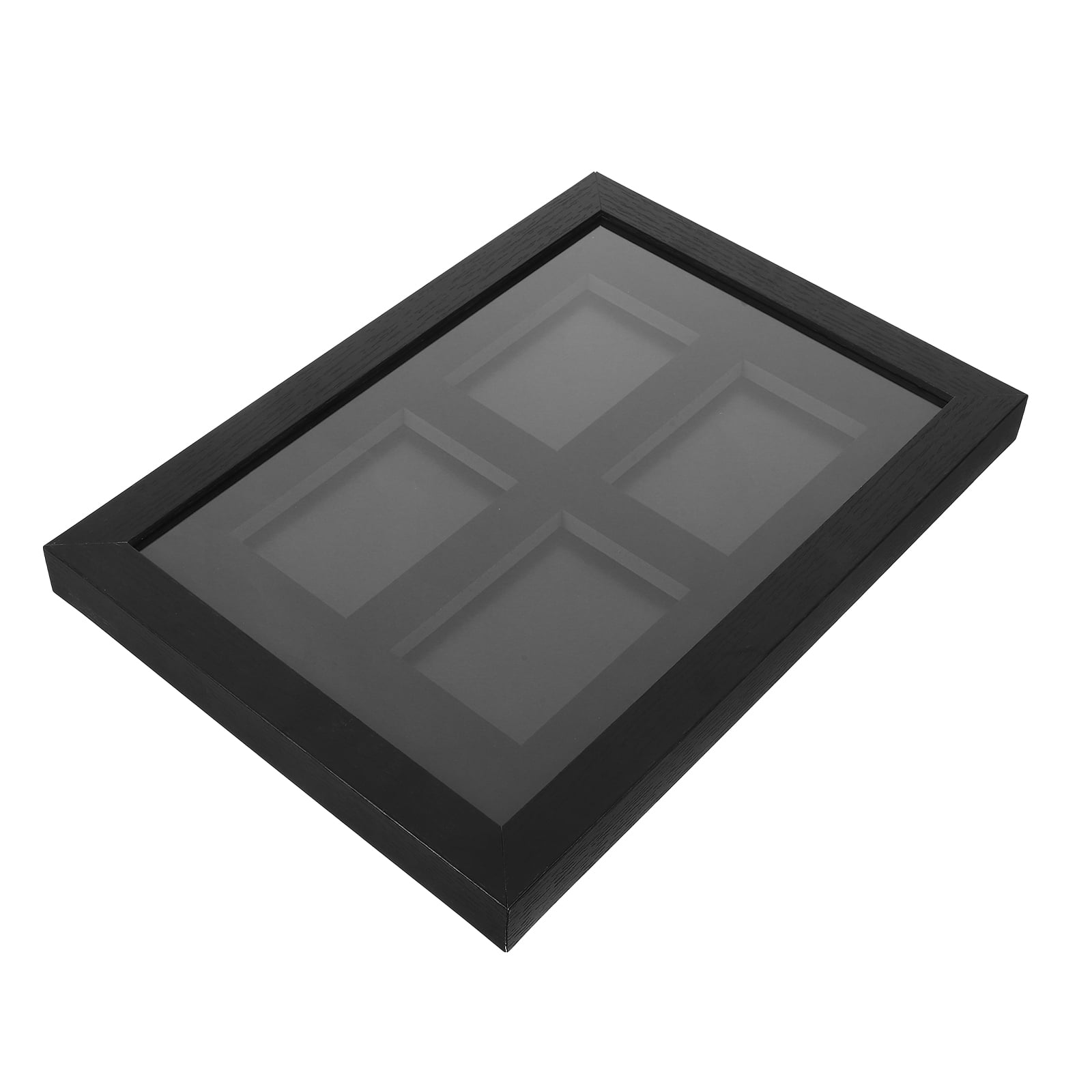 Hemoton Wall-Mounted Trading Card Display Case Game Card Display Stand ...