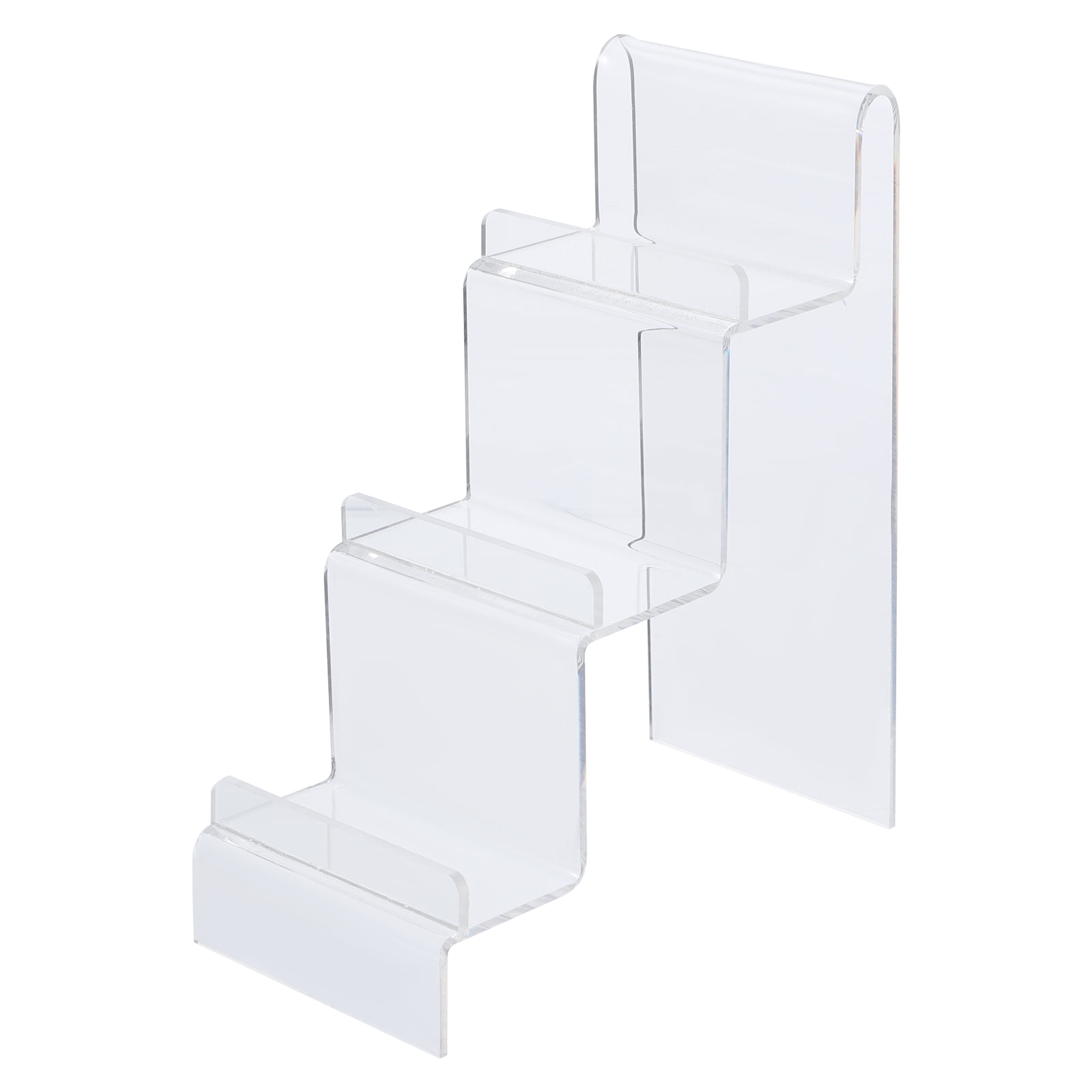 Hemoton Wallet Display Stand Acrylic Tabletop Storage Rack 3-layer ...