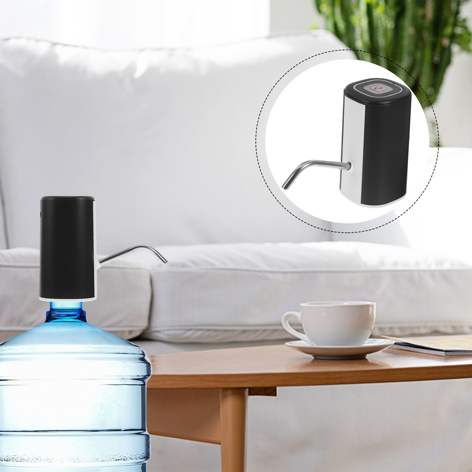 ORDDIART Water Machine Dispenser Black Abs for Home and Outdoor 1Pcs 5 ...