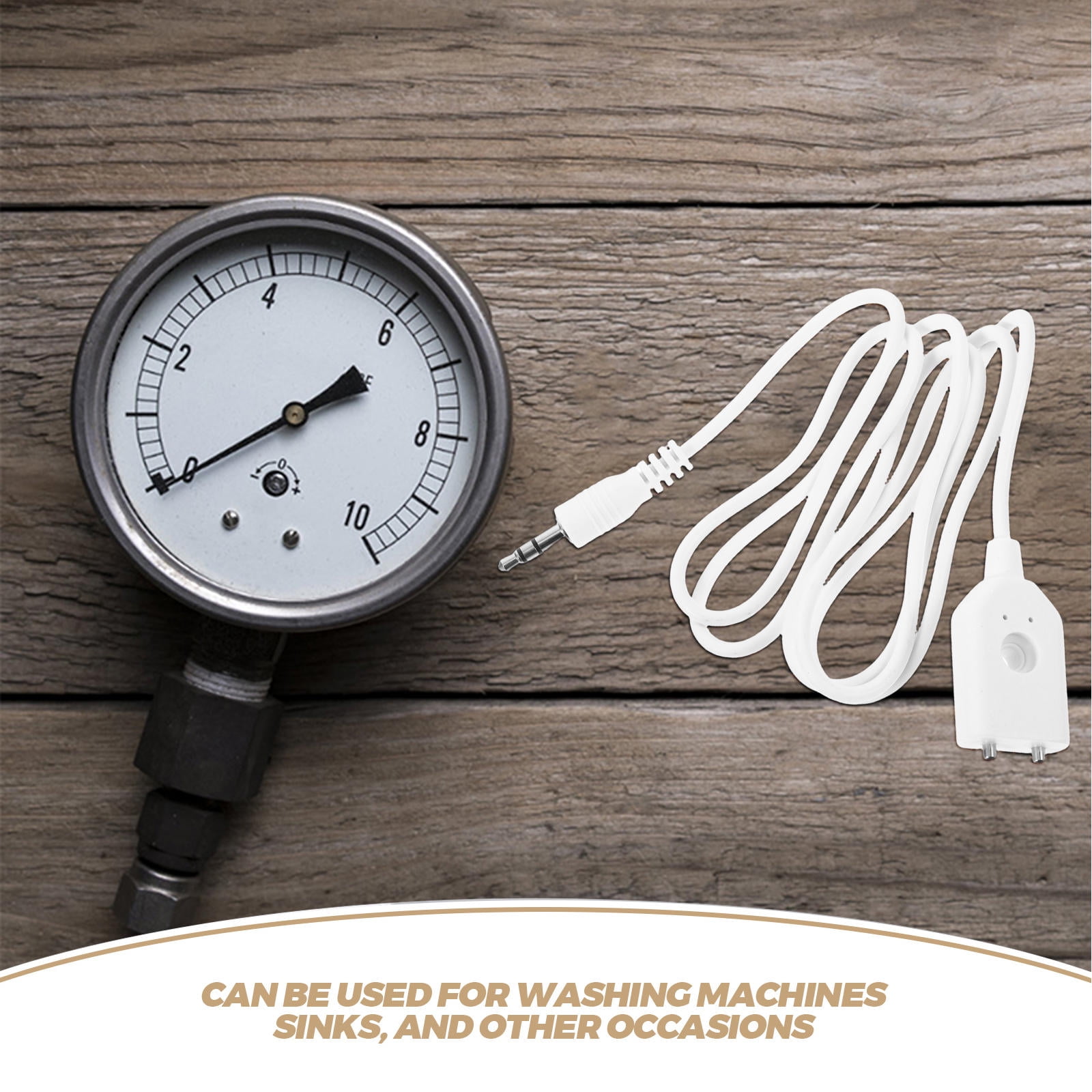 Hemoton Water Leak Detector Smart Water Alarm with High Sensitivity for ...