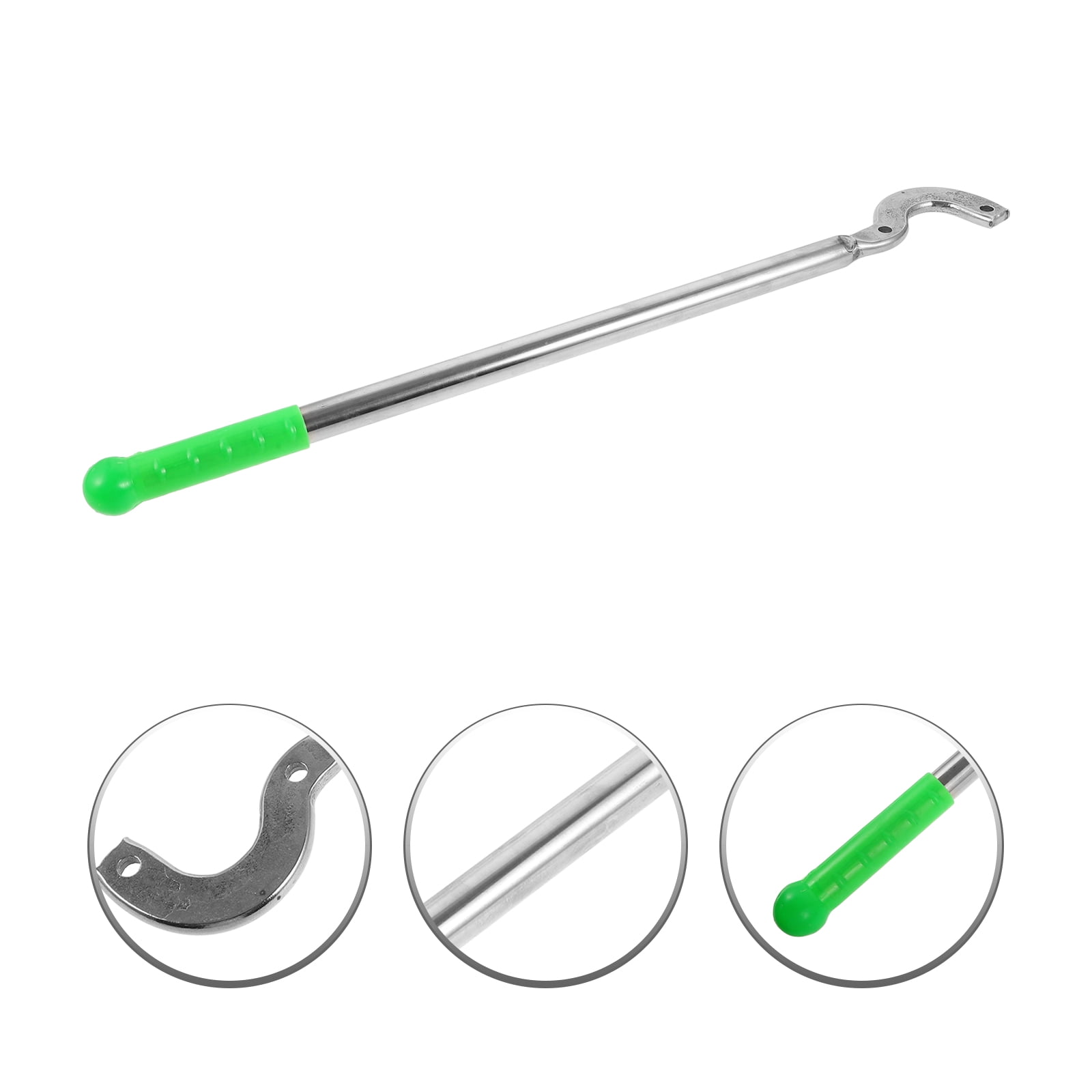 RENACLIPY Hand Water Pump Supply Well Pump Handle Silver 1Pack ...