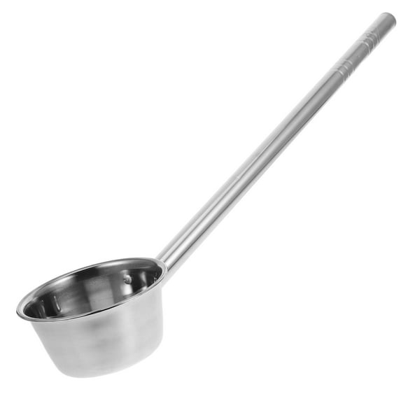 Hemoton Stainless Steel Watering Ladle with Handle, Large Gravy Spoon ...