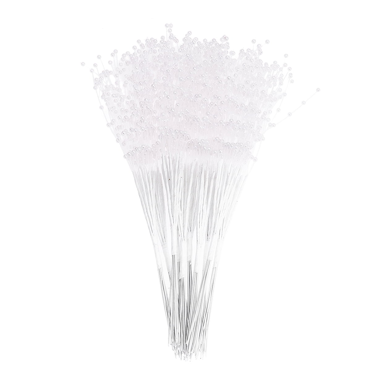 Hemoton Wedding String Pearls Bouquet Picks Beads Bridal Abs Stems ...