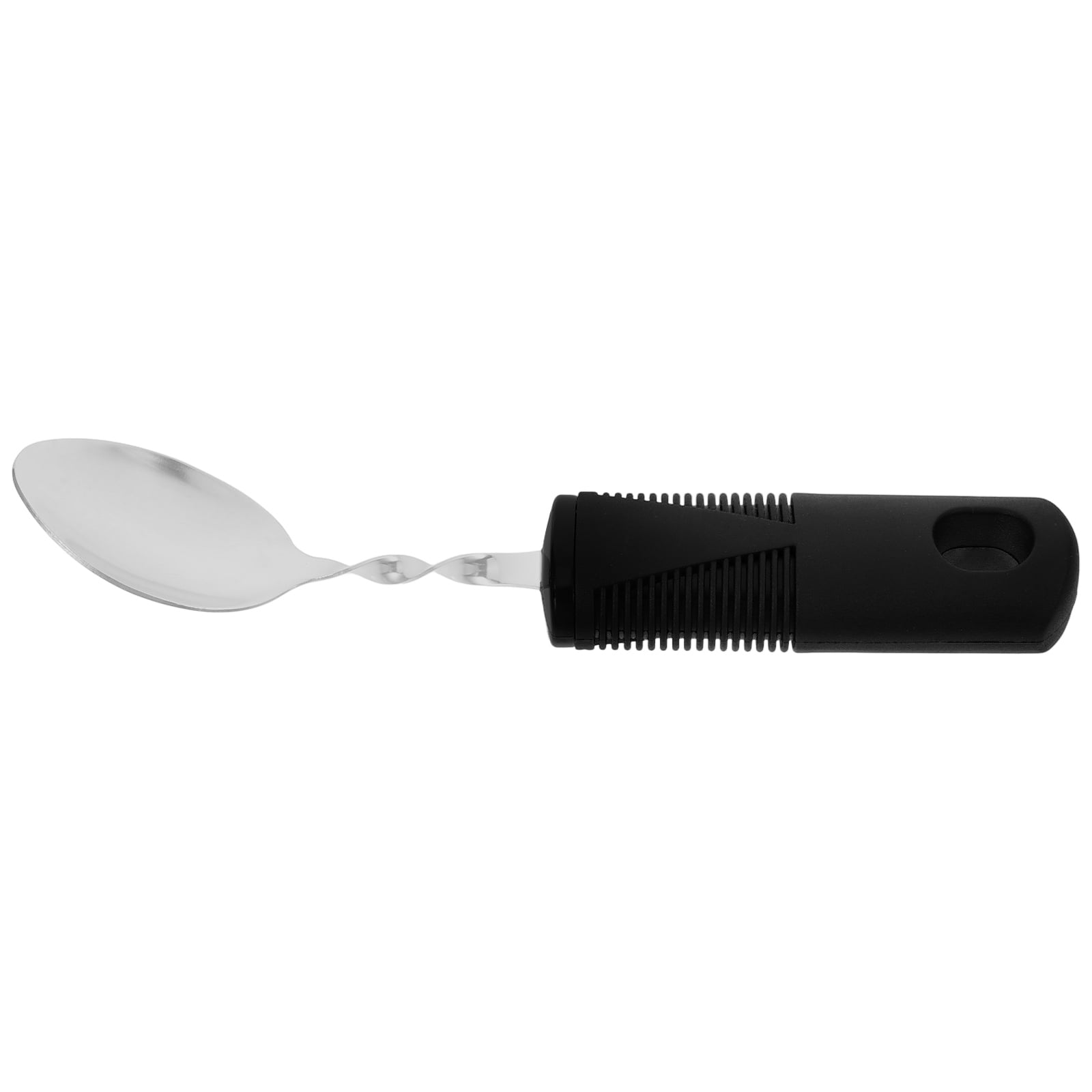 Hemoton Weighted Adaptive Spoon with Rubber Handle Elderly Bendable ...