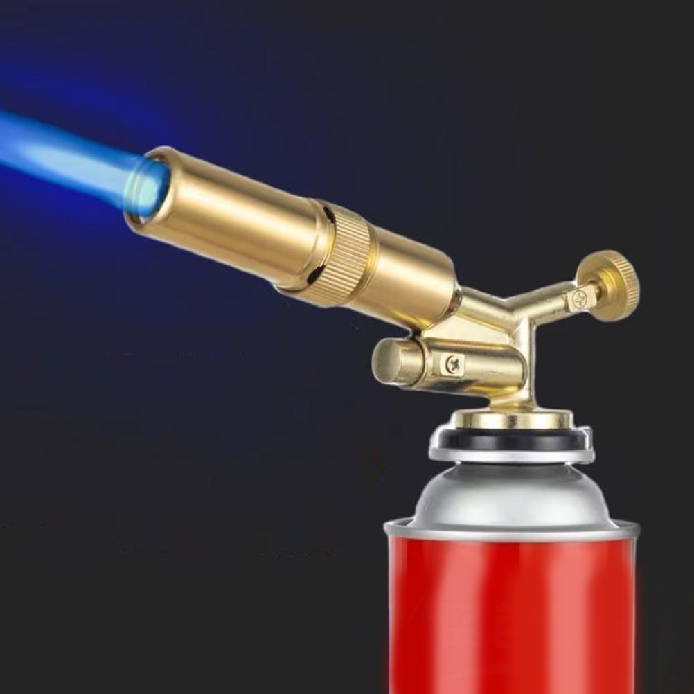 RENACLIPY Gas Canister Ignition Tool Torch Head Golden Copper 1Pcs for ...