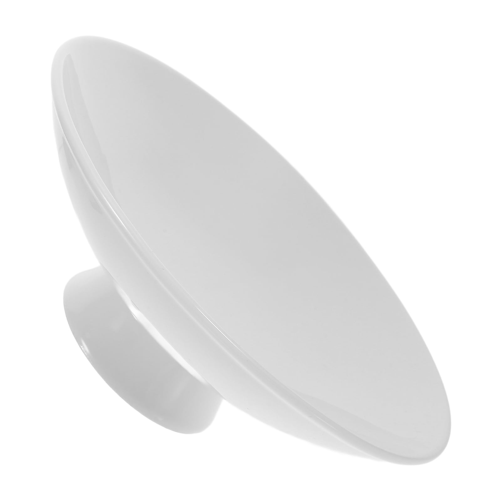 Hemoton White Ceramic Fruit Bowl for Kitchen Counter Round Fruit Basket ...