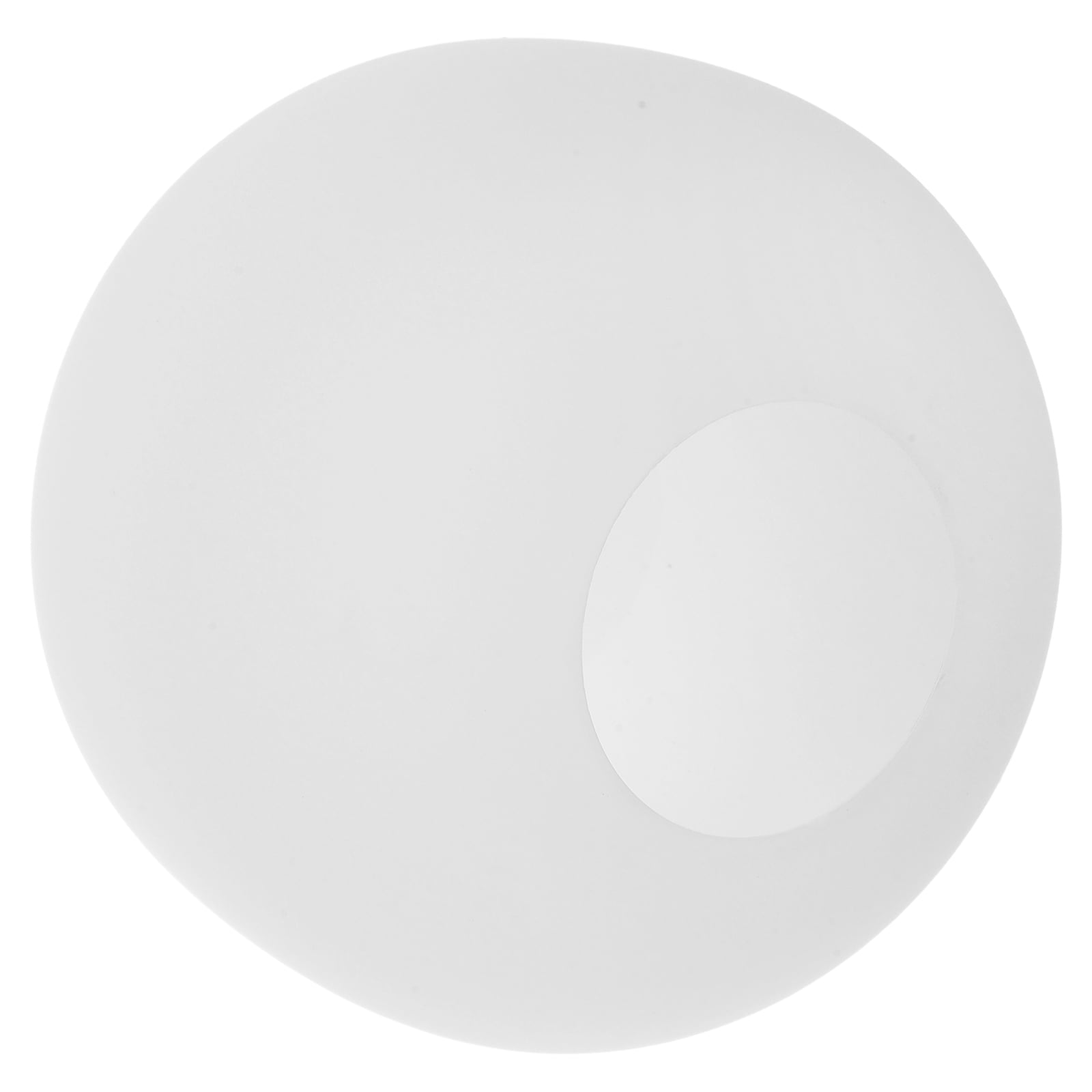 Hemoton White Frosted Glass Globe Lamp Shade Round Pendant Light Cover ...