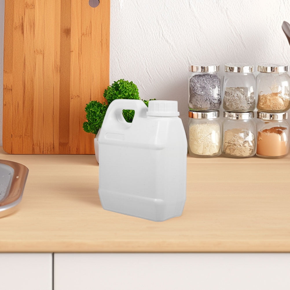 Hemoton White High-Seal Containers for Milk and Water Storage 5pcs 1l ...