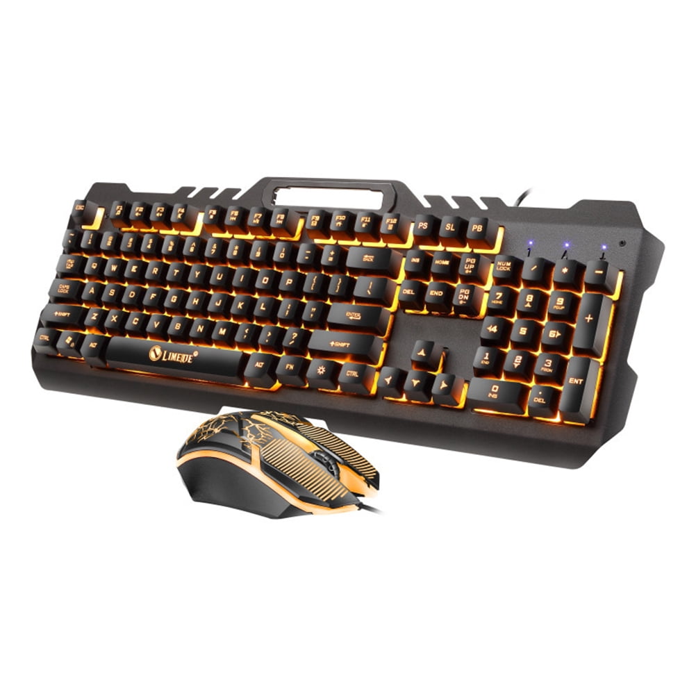 Hemoton Wired Gaming Mouse Ergonomic Keyboard Set Dorm and - Walmart.com