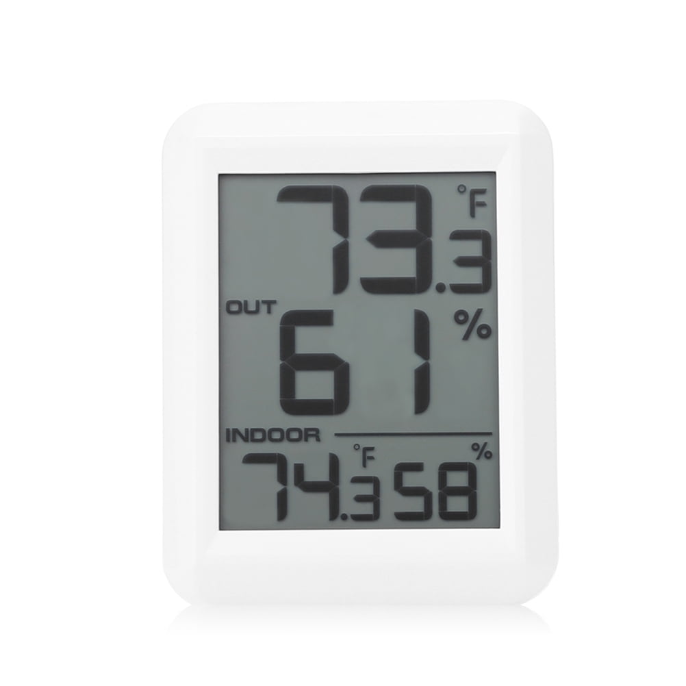 Hemoton Wireless Thermometer Hygrometer with Transmitter Temperature ...