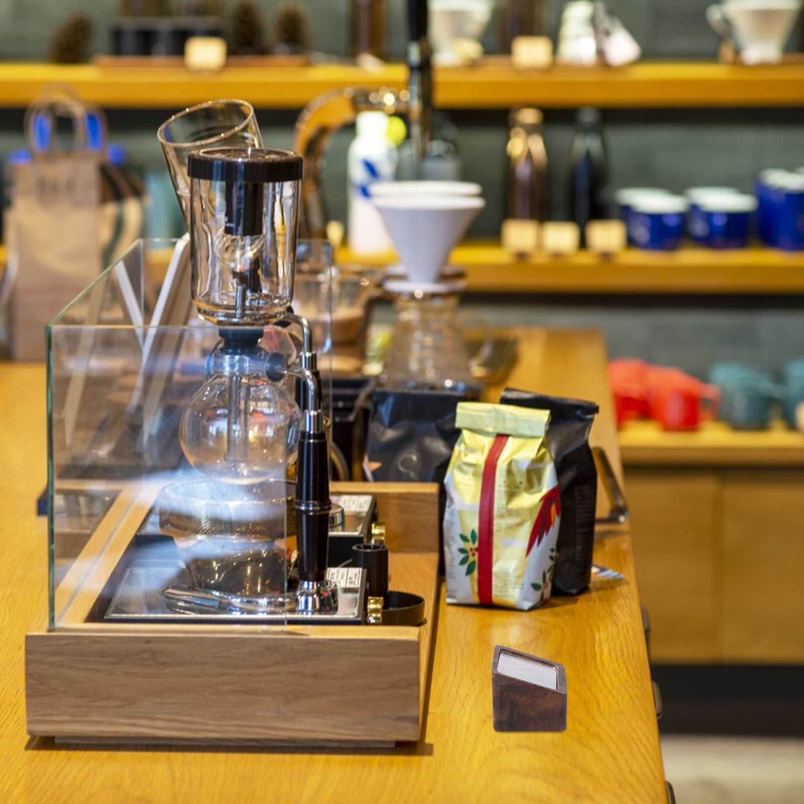 Hemoton Wood Base Table Top Sign Stand Label Holder Label Tag Displays ...