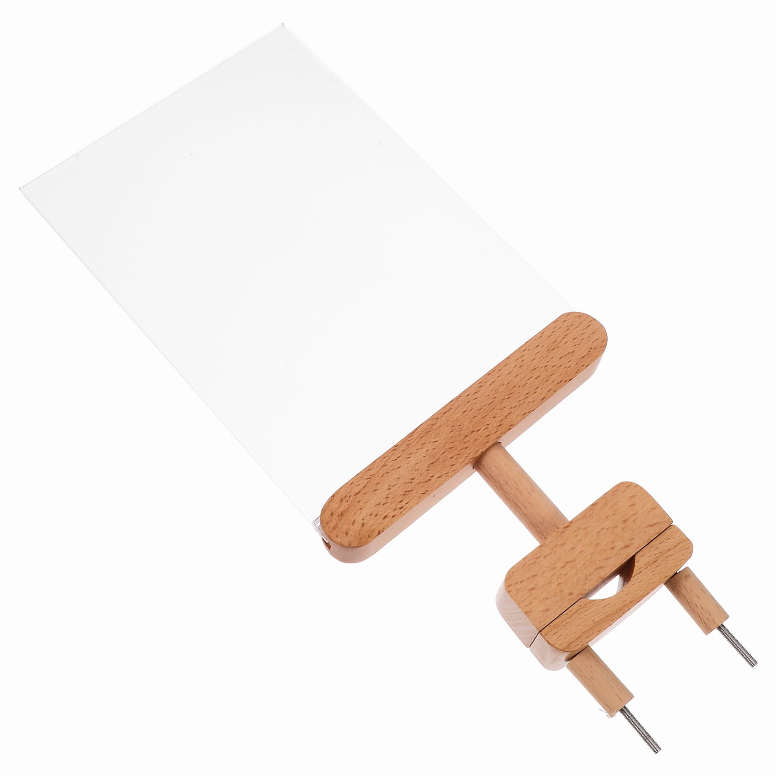 Hemoton Wood Clip-On Price Tag Holder For Retail Displays Space-Saving ...