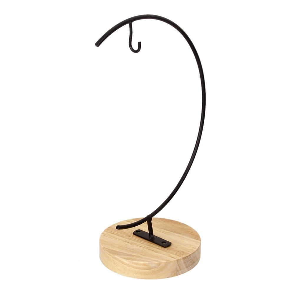 Hemoton Wooden Base Plant Stand for Landscaping Garden Decoration ...