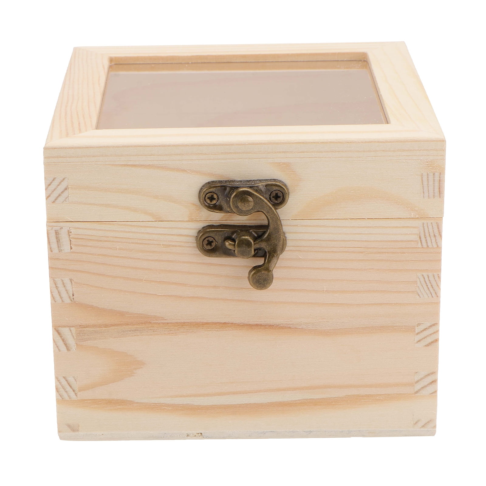 Hemoton Wooden Gift Box Immortalized Flower Storage Box Collection ...