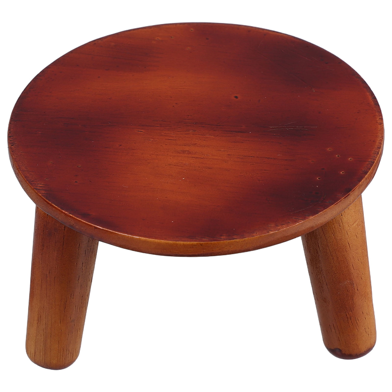 Hemoton Wooden Plant Riser Stand Wood Flower Pot Base Flower Pot Holder ...
