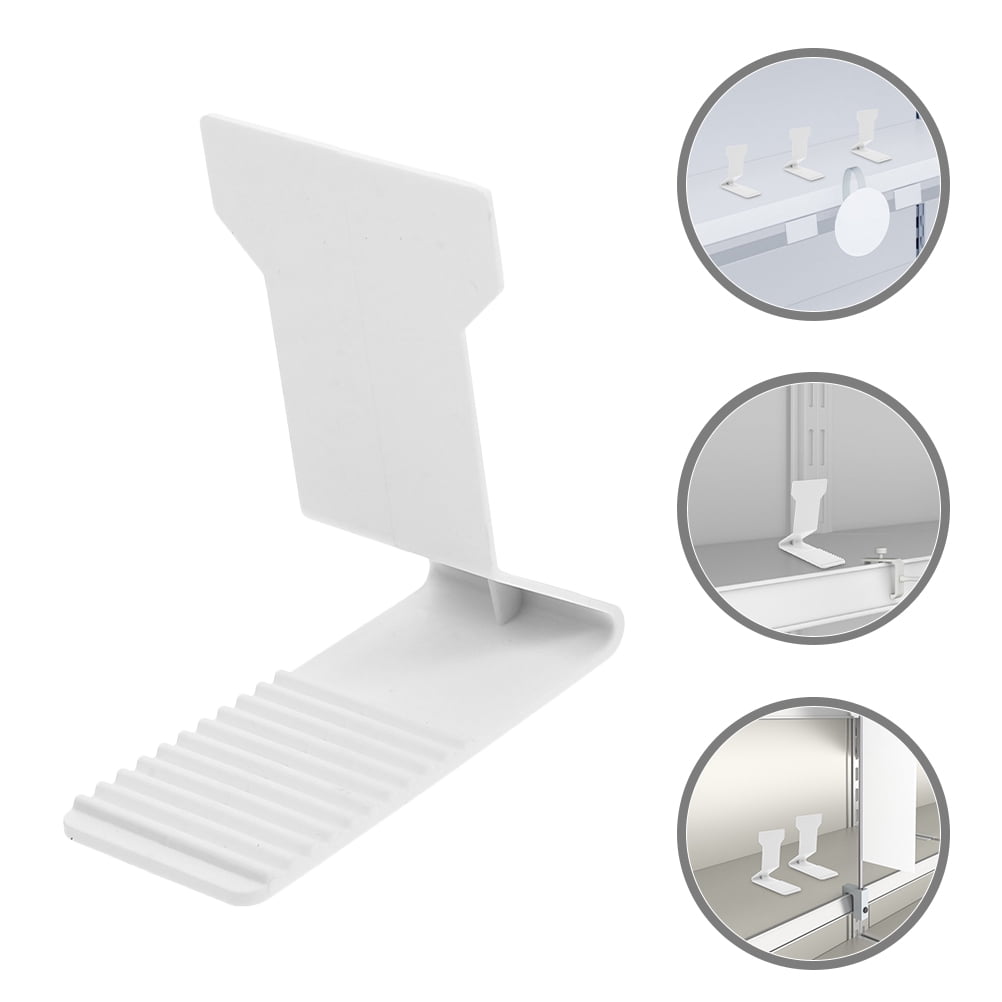 Hemoton Worgeous 6pcs Magnetic Plastic Shelf Stabilizer Dividers ...