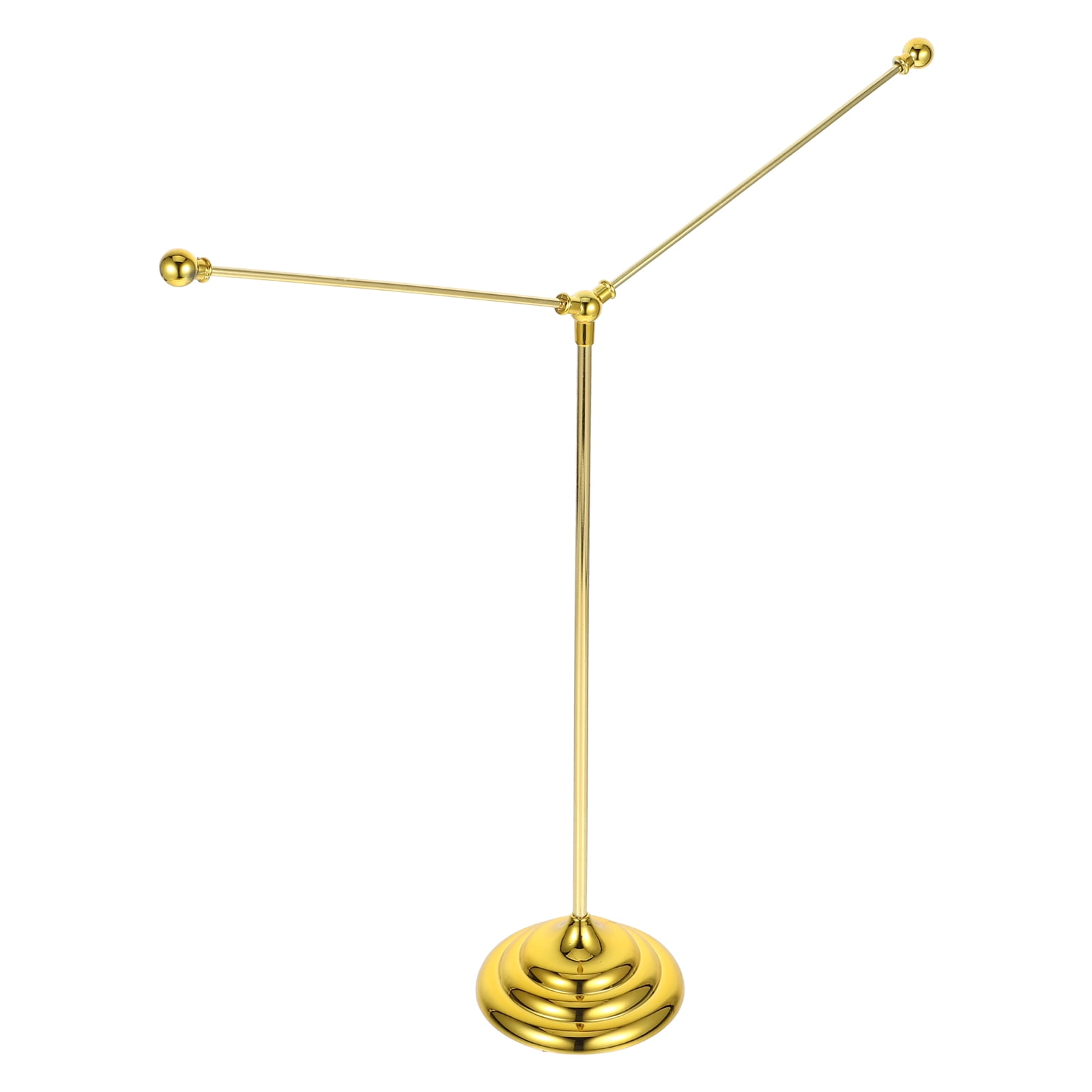Hemoton Y-Shaped Flagpole Stand For Office Desks Tabletop Metal ...