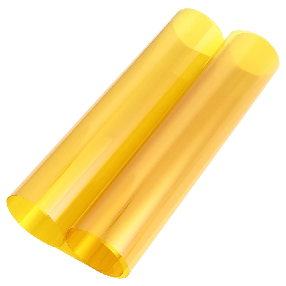 Hemoton Yellow Light Gel Sunset Film Color Filter for Lighting Design ...