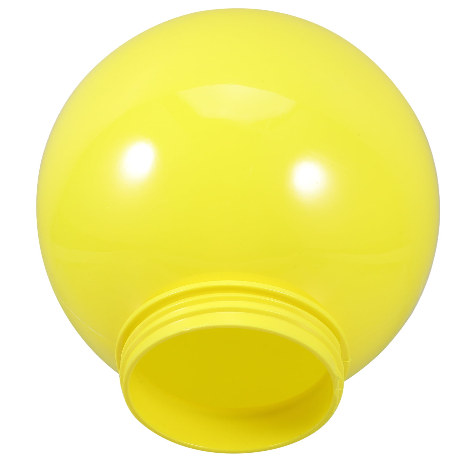 Hemoton Yellow Round Ball Lamp Shade Globe Light Cover for Garden and ...