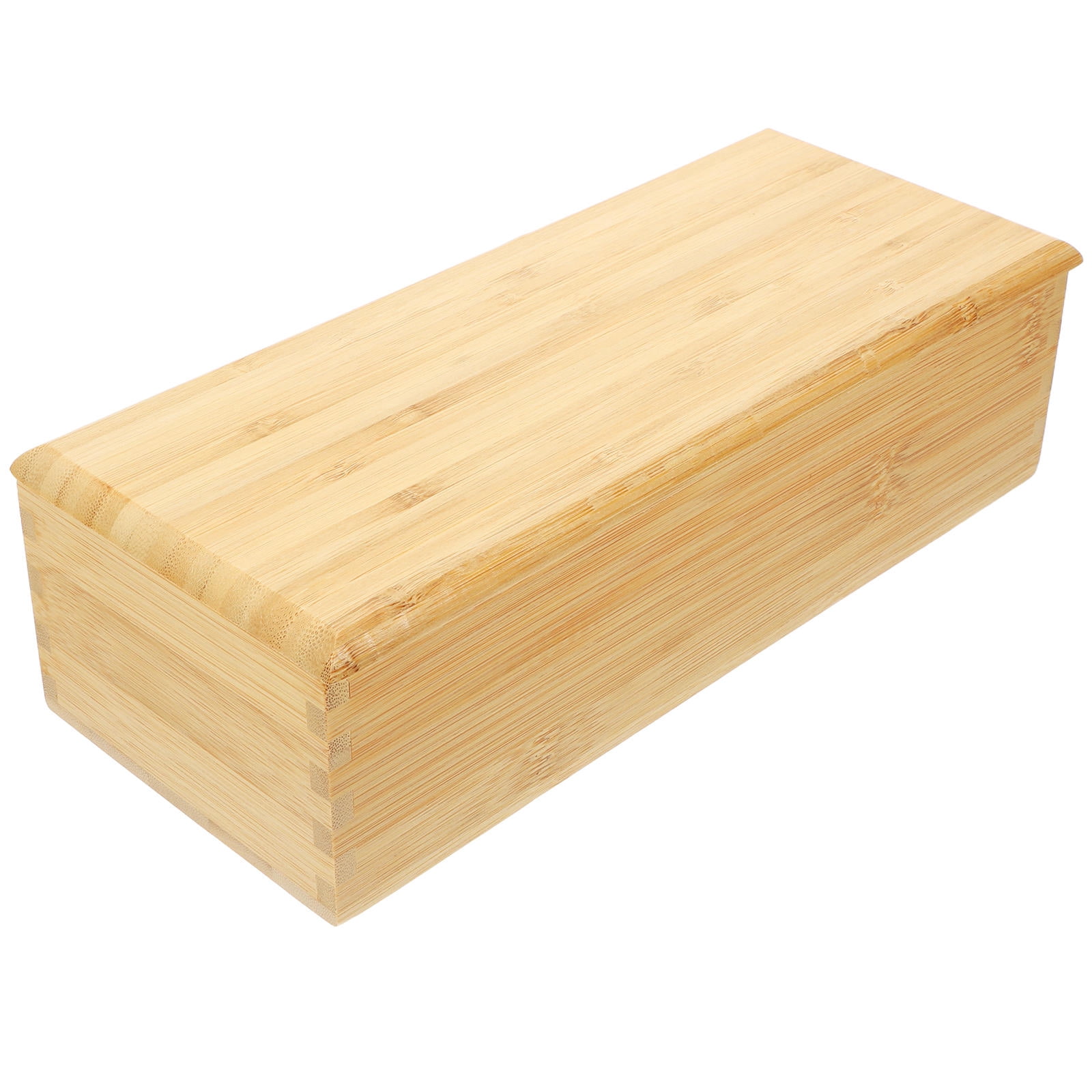 Hemoton utensil drawer organizer Wooden Storage Box Kitchen Utensils ...