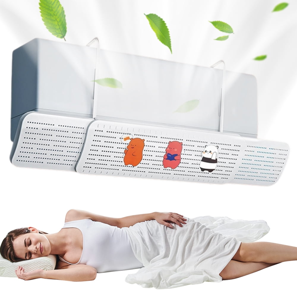 Hemousy AC Vent Deflector Ceiling Lightweight Flexible Split Vent ...