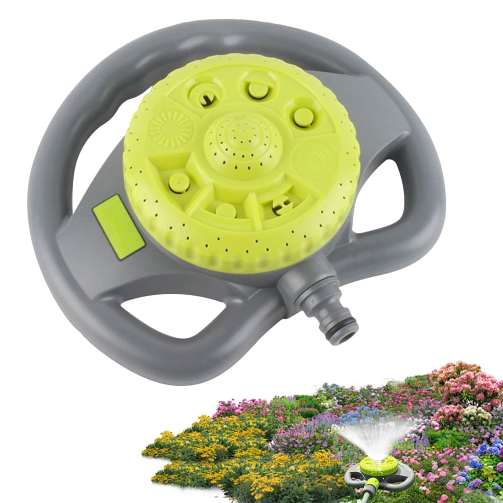 Hemousy Automatic Sprinkler Automatic Lawn Sprinkler Rotating Sprayer ...