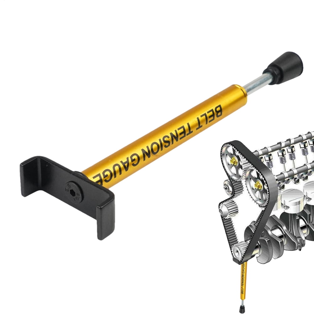 Hemousy Belt Tension Gauge Tool Metal Tension Tester Belt Replacement ...