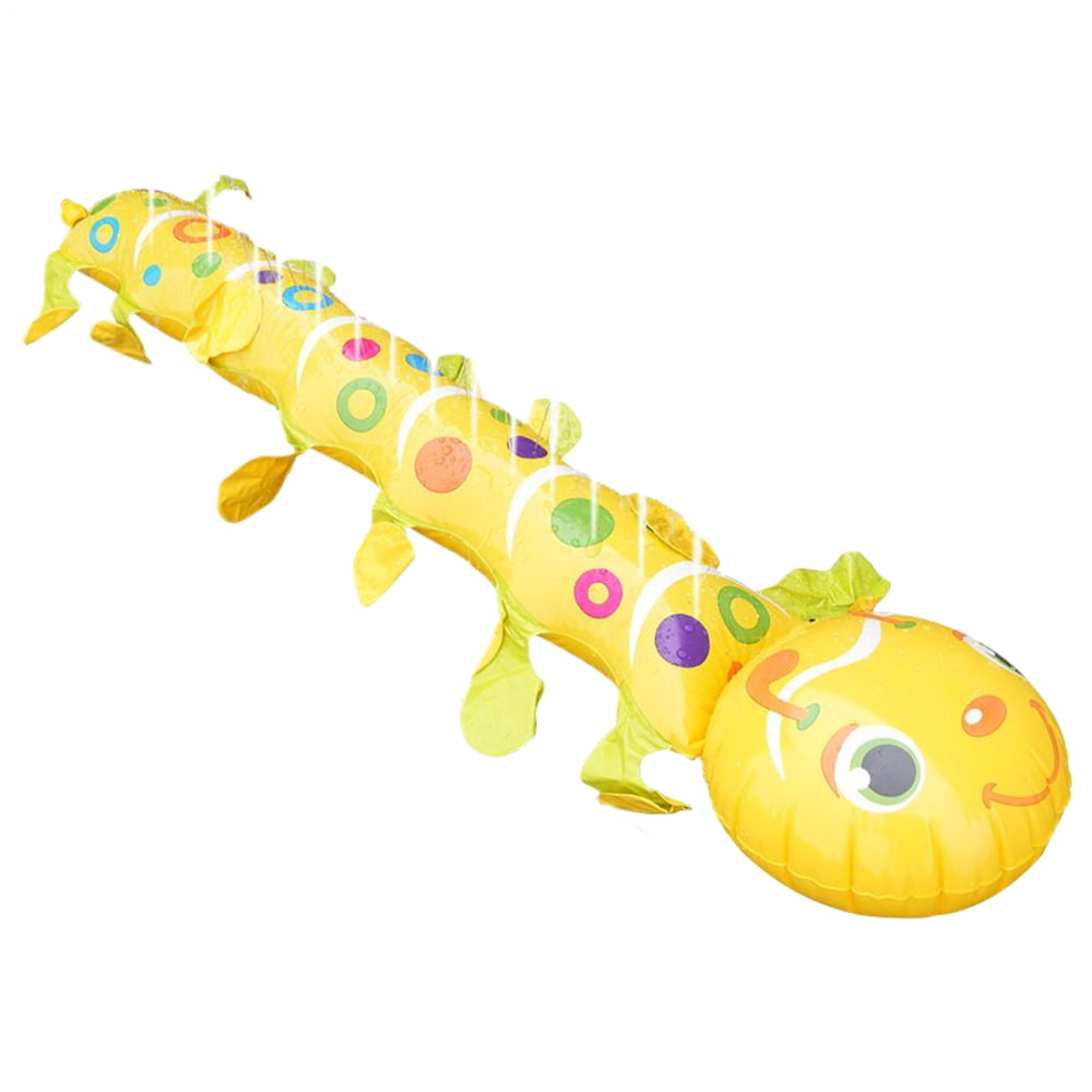 Hemousy Blow up Sprinkler Kids Inflatable Water Caterpillar for ...