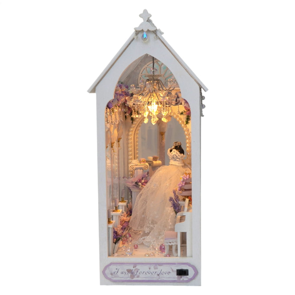 Hemousy Book Nook Kits for Adults Miniature House Puzzle Bookends 3D ...