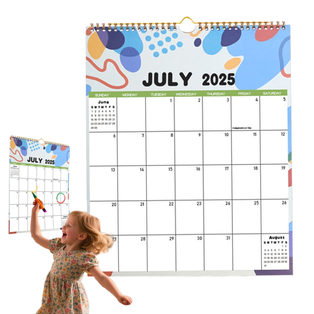 Hemousy Calendar 2025-2026 Monthly Calendar Planner Large Ruled Blocks ...