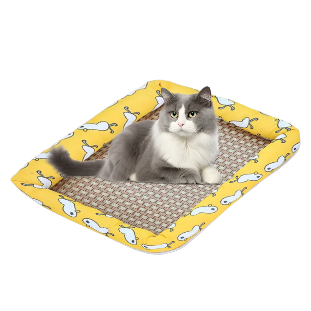 Hemousy Cat Cooling Mat Comfort Cooling Dog Bed Pet Cushion for Summer ...