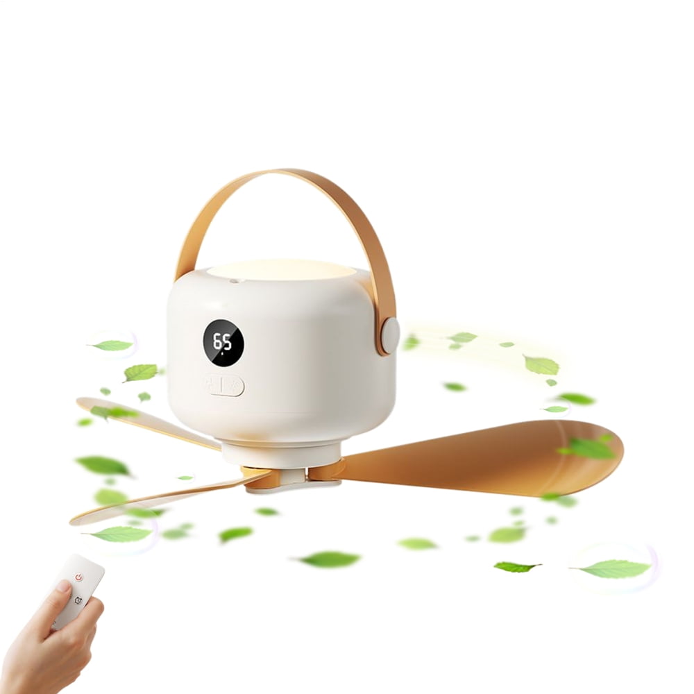 Hemousy Ceiling Fan for Tent 2025 Remote Control Canopy Tent Fan ...