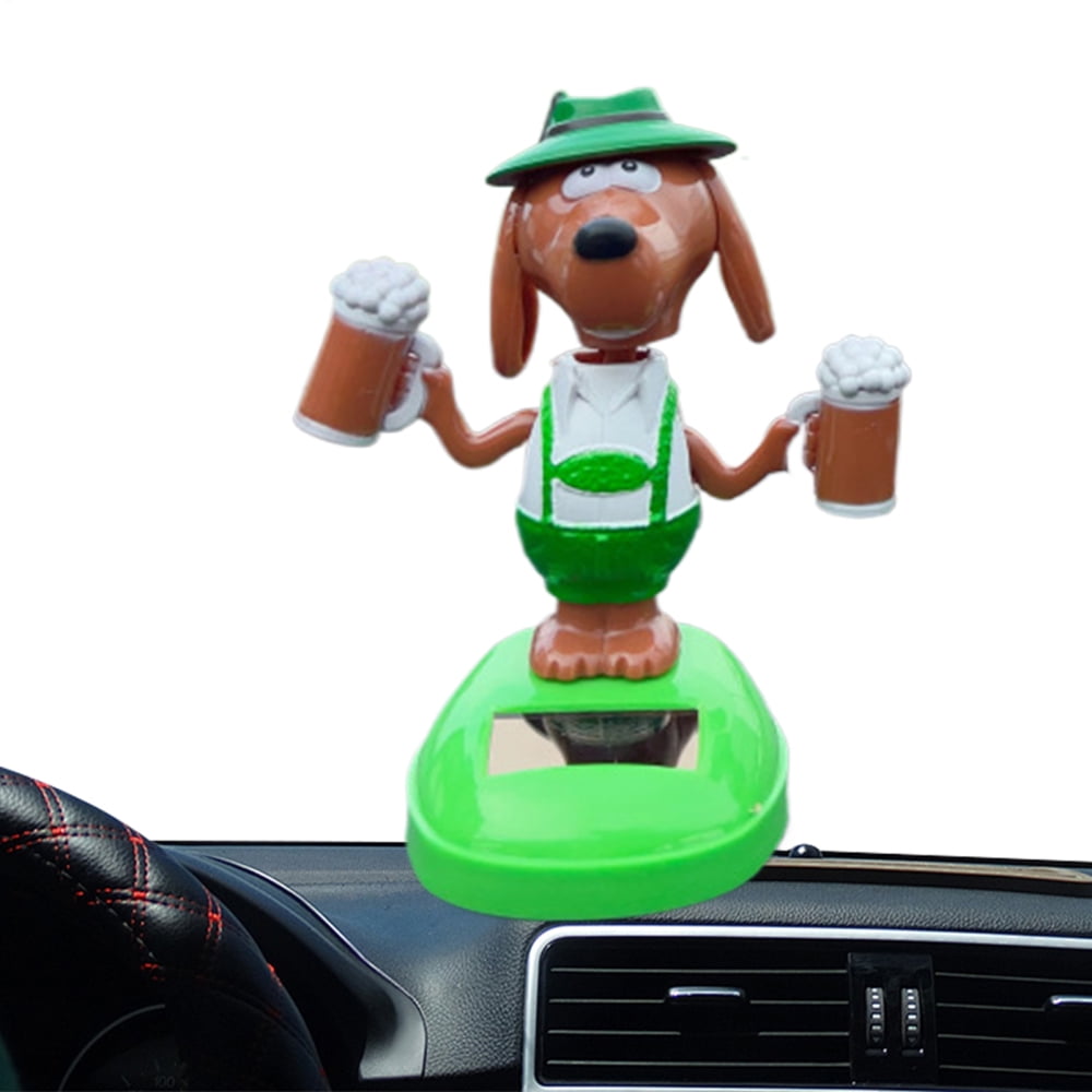 Hemousy Dashboard Accessories Shake Head Dog Car Dashboard Bobble ...