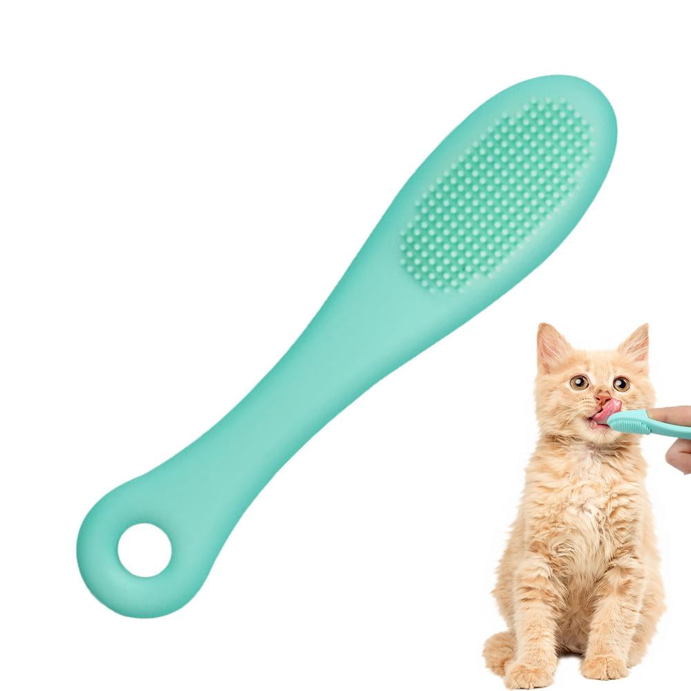 Hemousy Dog Finger Toothbrush Food Grade Silicone Dog Finger Toothbrush ...