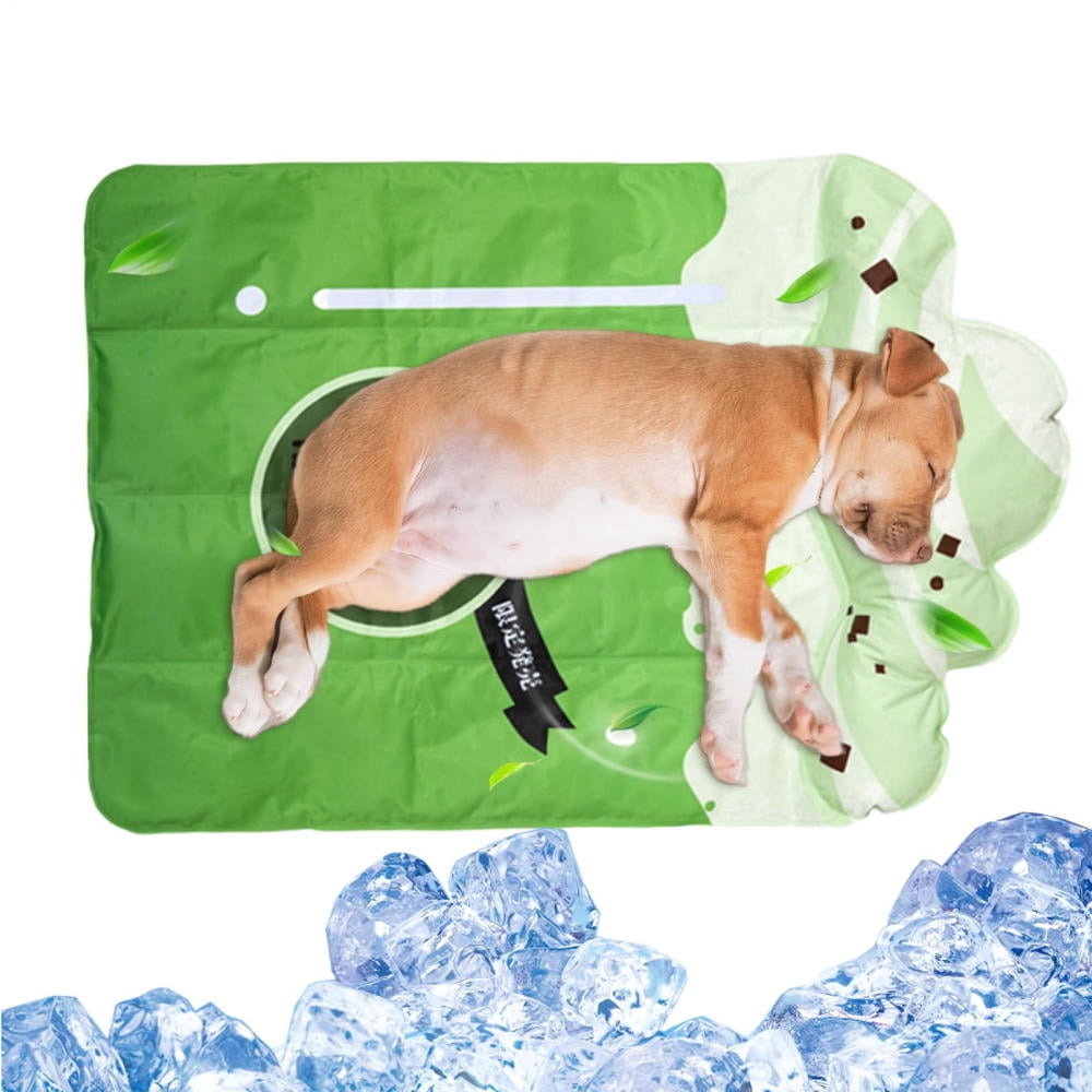 Hemousy Dog Outdoor Cooling Mat Indoor Outdoor Dog Cooling Gel Pad ...